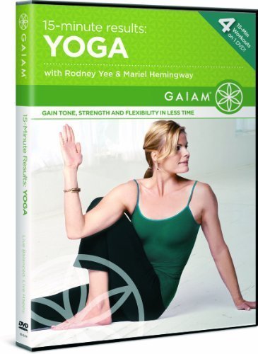 Amazon.com: Rodney Yee/Mariel Hemingway: 15-Minute Results Yoga by ...