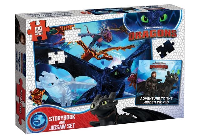 Dragons: Storybook and Jigsaw Set (DreamWorks) : Amazon.com.au: Books