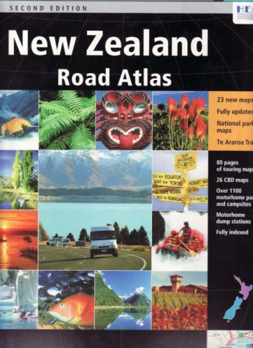 New Zealand Road Atlas: Hema: 9781877302367: Amazon.com: Books
