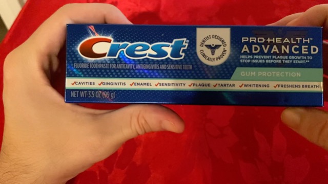 Watch Crest Pro-Health Advanced Toothpaste on Amazon Live