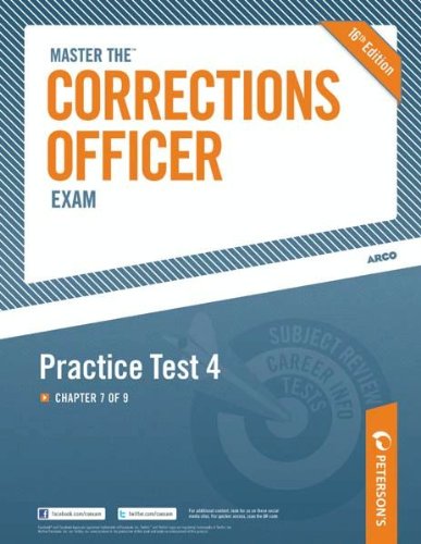 Amazon.com: Master the Corrections Officer: Practice Test 4: Chapter 7 ...
