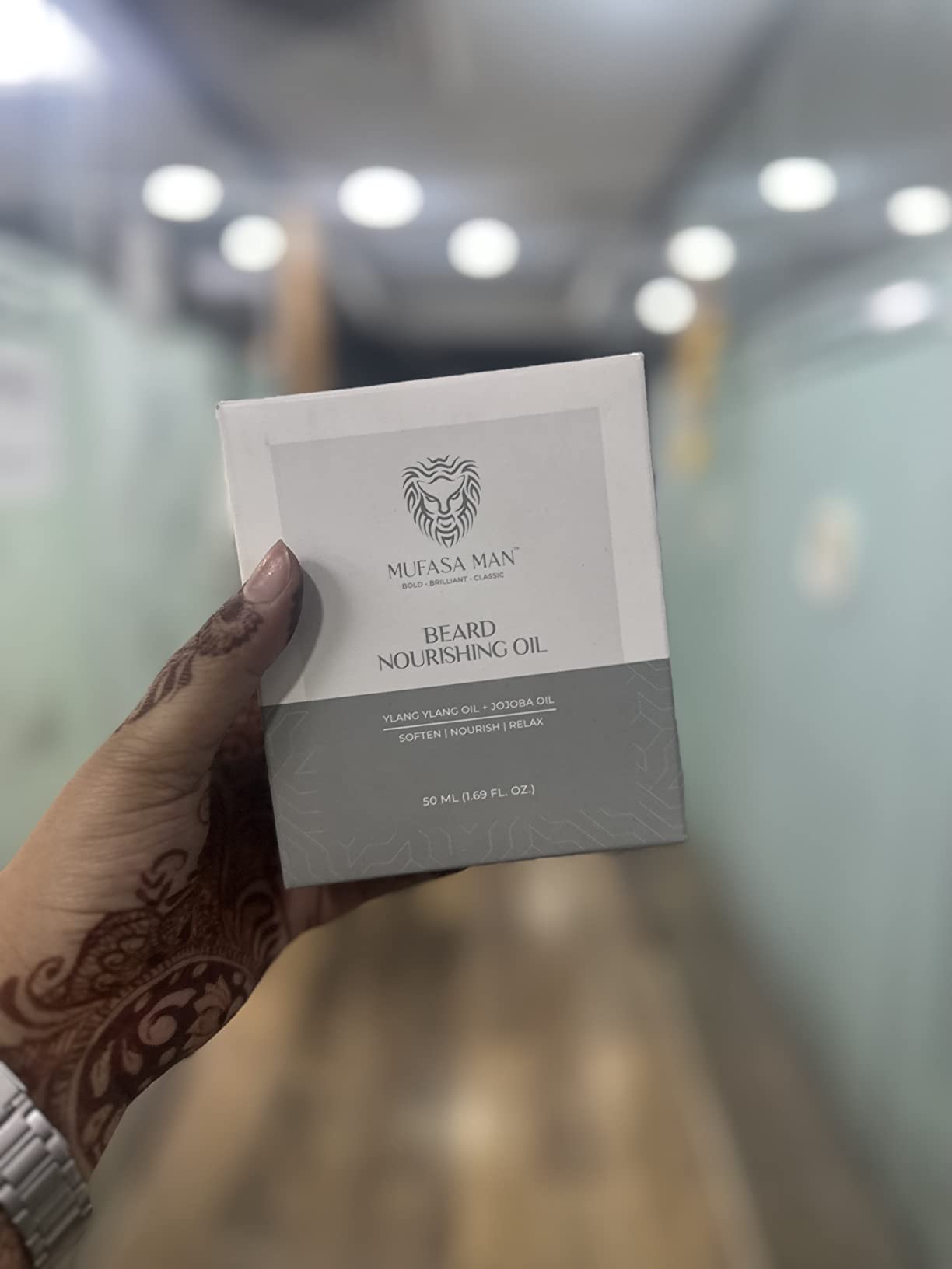 Buy Mufasa Man Beard Nourishing Oil 50 ML | Natural Cold-pressed ...