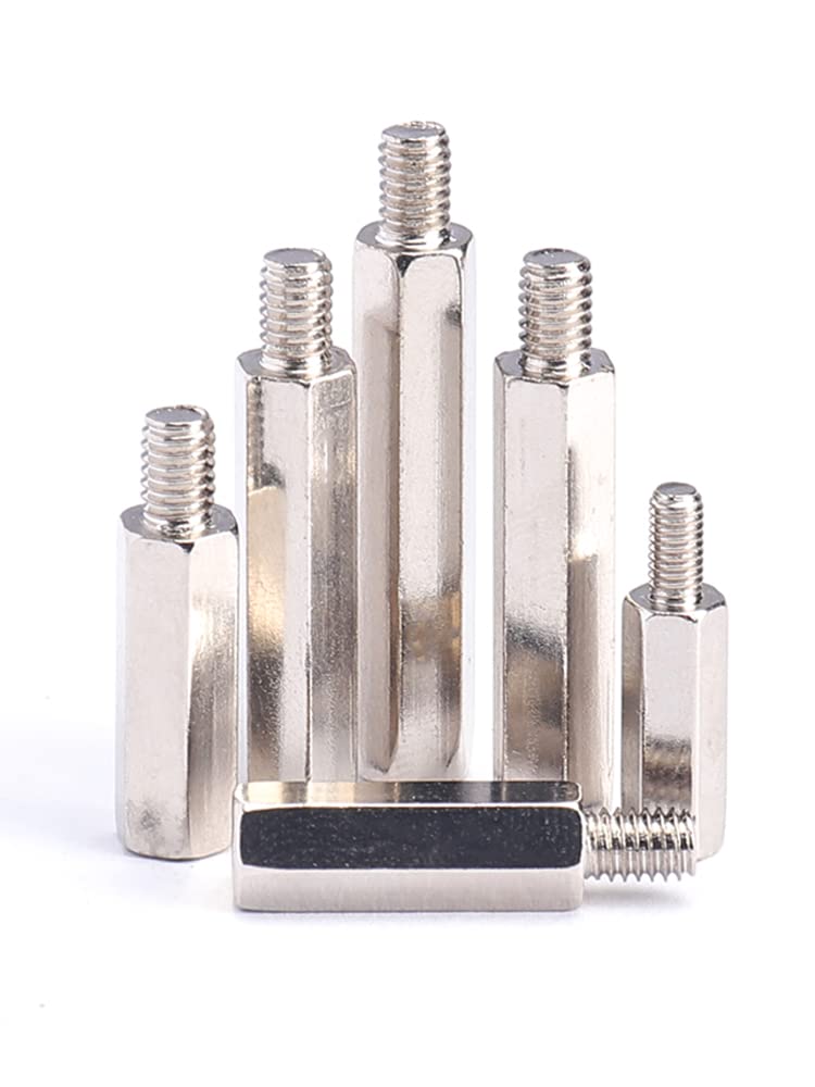 210 Pieces Hex Standoff Spacers M4 Carbon Steel Male Female ...