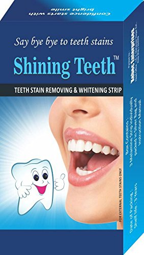 Shining Teeth Tooth Whitening and Cleaning- 3 Strips : Amazon.in ...