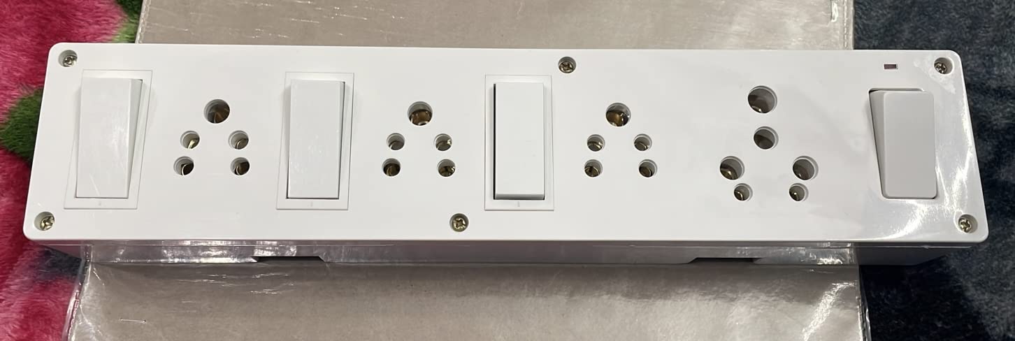 Buy TWS PVC Extension Junction Box for Multiple Electrical Appliances 4 ...