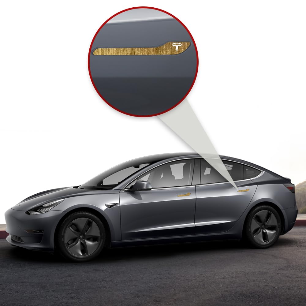Snapklik.com : IPG Compatible For Model 3 / Model Y Door Handle Decal ...