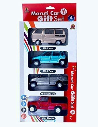 Cube Play Maruti Gift Set Car Sets Toys for Boys Pull Back 4 Piece ...