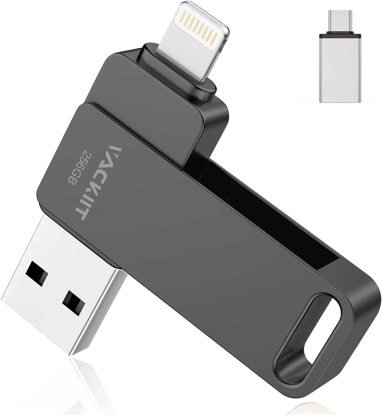 ROSPE USB Stick 128 GB für iPhone, MFi-zertifizierter Lightning ...