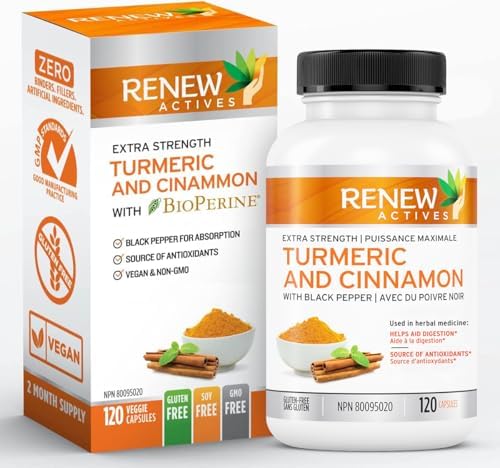 Amazon.com: Turmeric Supplement with Saffron, Cinnamon and Cardamom ...