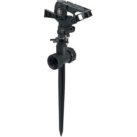 Amazon.com : Orbit 58244 Plastic Impact Sprinkler with Spike Base ...