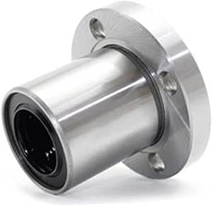 Amazon.com: KIRANDY Linear Roller Bearings 1pcs LMF8UU Round Flange ...