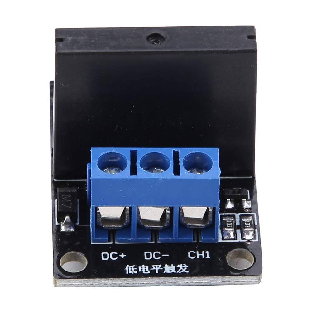 Amazon.com: Solid State Relay Module, 1 Channel DC 5V/12V 2A SSR Module ...