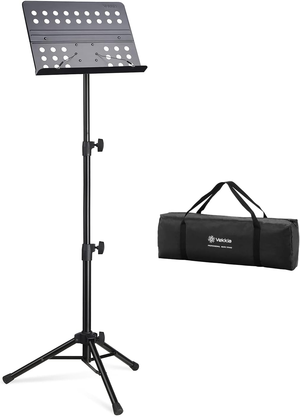Amazon Basics Professional Folding Orchestra Sheet Music Stand : Amazon ...