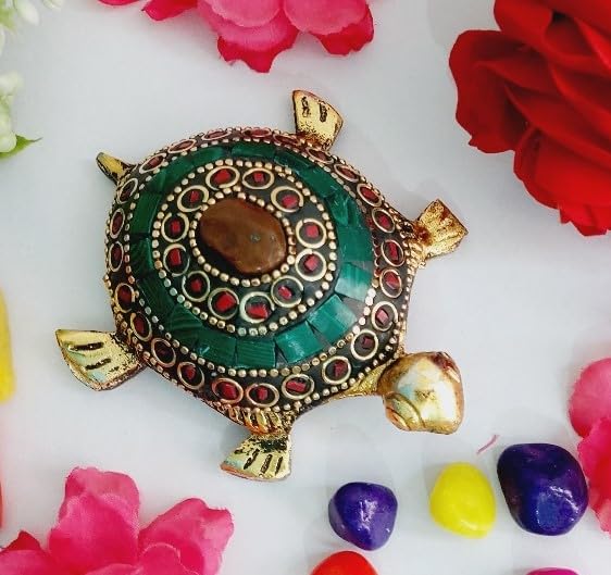 Buy ARTISKRITI Tortoise Turtle for Good Luck for Home, Metal Kachua ...