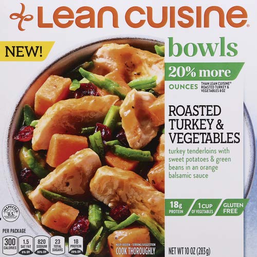 Amazon.com: Lean Cuisine Bowls Roasted Turkey and Vegetables Frozen ...