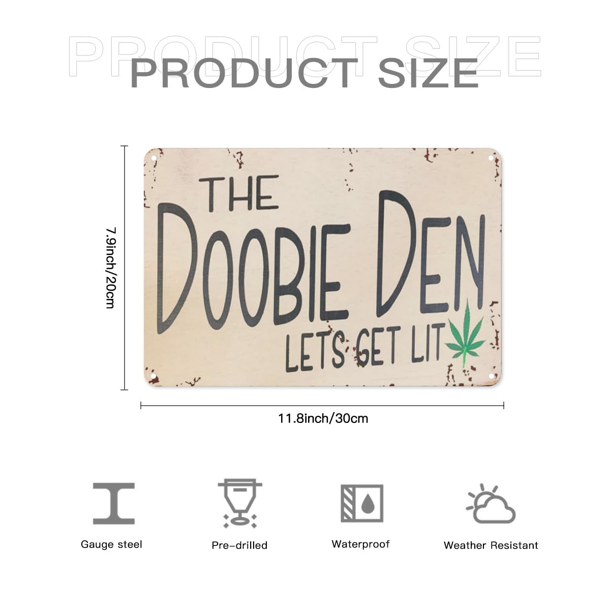 Funny Metal Bathroom Signs Funny Marijuana Signs Dispensary Decor Ca ...