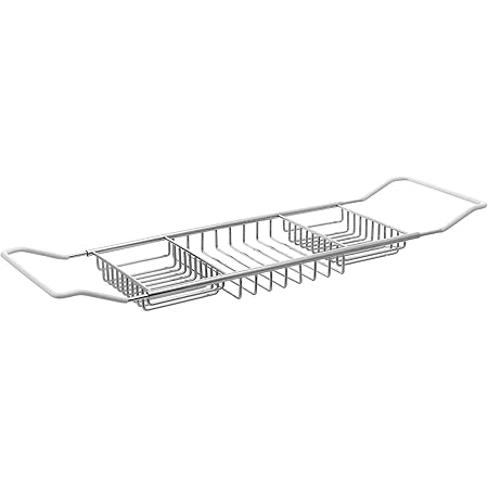cabilock Over Bathtub Racks Stainless Steel Bath Basin Caddy Tray ...