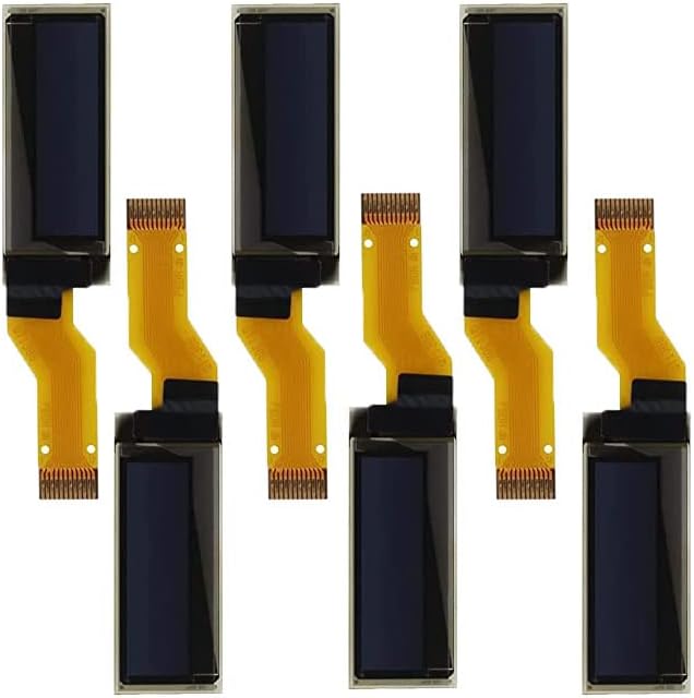 Amazon.com: elecsung 6PCS OLED LCD Display Module, 0.91" 4 Wire SPI ...