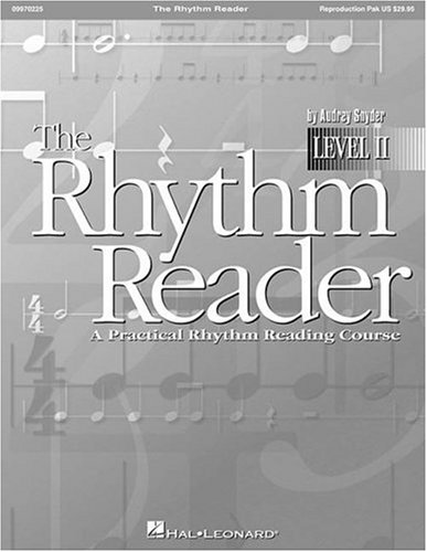 THE RHYTHM READER II +CD: AUDREY SNYDER: 9780634029004: Amazon.com: Books