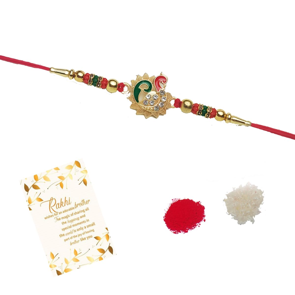 KANHA HANDICRAFT Rakhi Set for Brother Sister,Rakhi, rakhi set ...