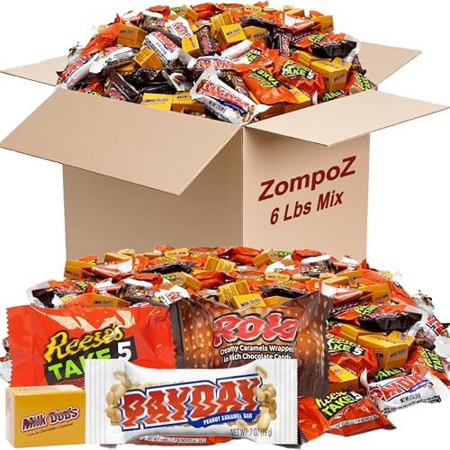 Amazon.com: Chocolate Candy Bulk Mix, 6 Lbs Assorted Individually ...