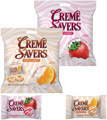 Amazon.com : Cream Savers Hard Candy | Original Classic Creamy Delight ...