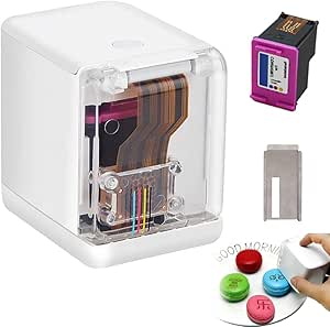 Portable Handheld Food Printer, Edible Inkjet Food Printer, with ...
