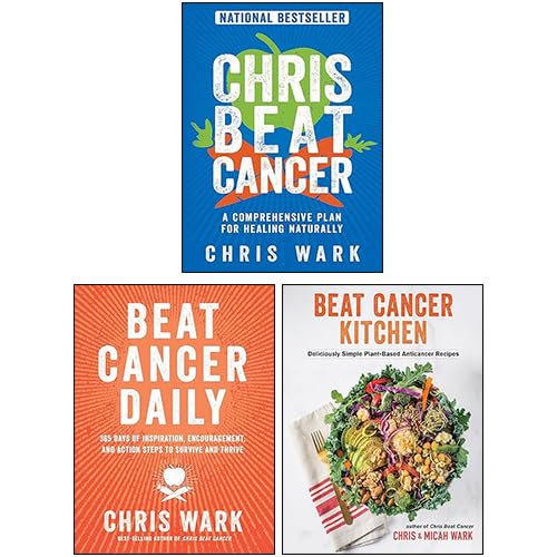 Chris Wark 3 Books Collection Set (Chris Beat Cancer, Beat Cancer Daily ...