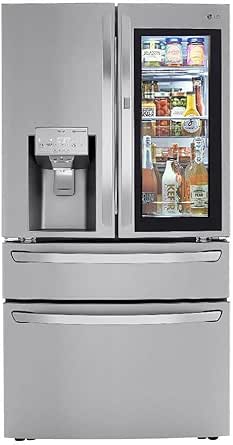 Amazon.com: LG LRMVS3006S 30 CF 4-Door French Door InstaView DID Craft ...
