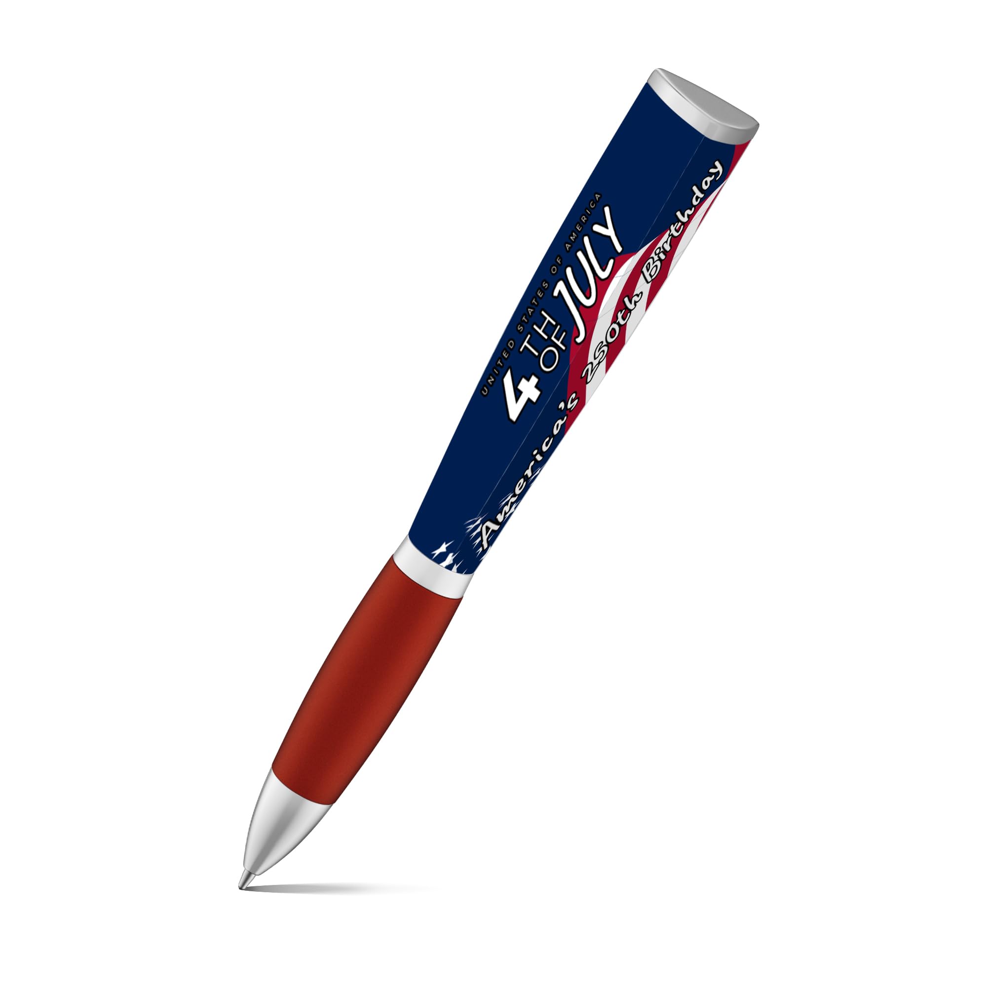 Amazon.com : Happy Birthday America Pen - 250 Years (1 Pen, 3-Sided ...
