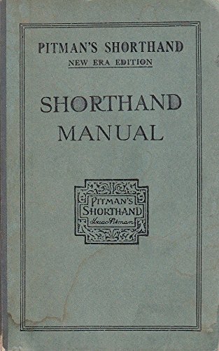 Pitman's Shorthand Manual: Isaac Pitman: Amazon.com: Books