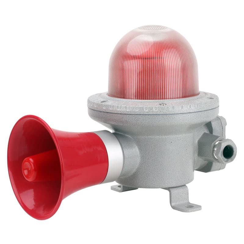Amazon.com: Shenhai DC 24V Flashing Horn Explosion-Proof Warning Light ...