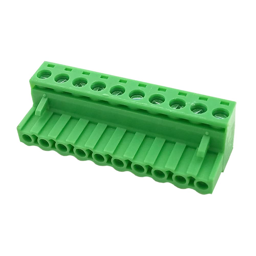 Snapklik.com : 2Pack 10-Pin 300V 10A 5.08mm Pitch PCB Mount Screw ...