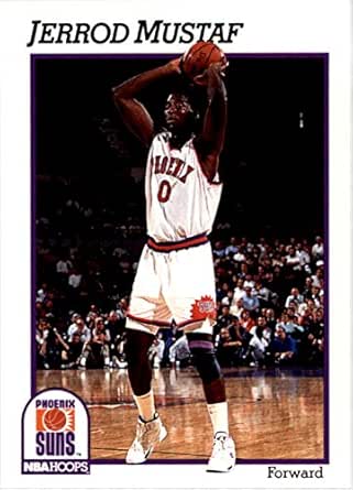 Amazon.com: 1991-92 Hoops #420 Jerrod Mustaf NBA Basketball Trading ...