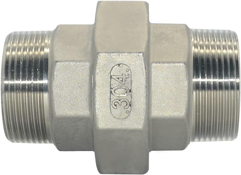 Snapklik.com : DAN SPEED NPT Male Cast Pipe Fittings Union,Stainless ...