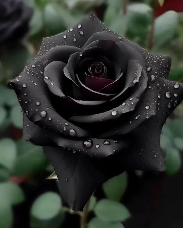 Rose Flower Tree Gardens Rare Exotic Black Climber Rose Flower Live ...
