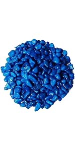 Amazon.com: Blue River Rocks, Garden Rocks, Outdoor Decorative Stones ...