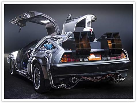 Delorean Time Machine Side View