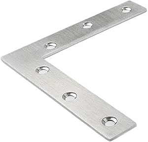 Amazon.com: CETEOR Metal L Brackets, T-Code L-Type Connecting Plate ...