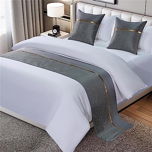 Morbuy Bed Runners and Matching Cushions Set, Scarves Bed Runners Hotel ...