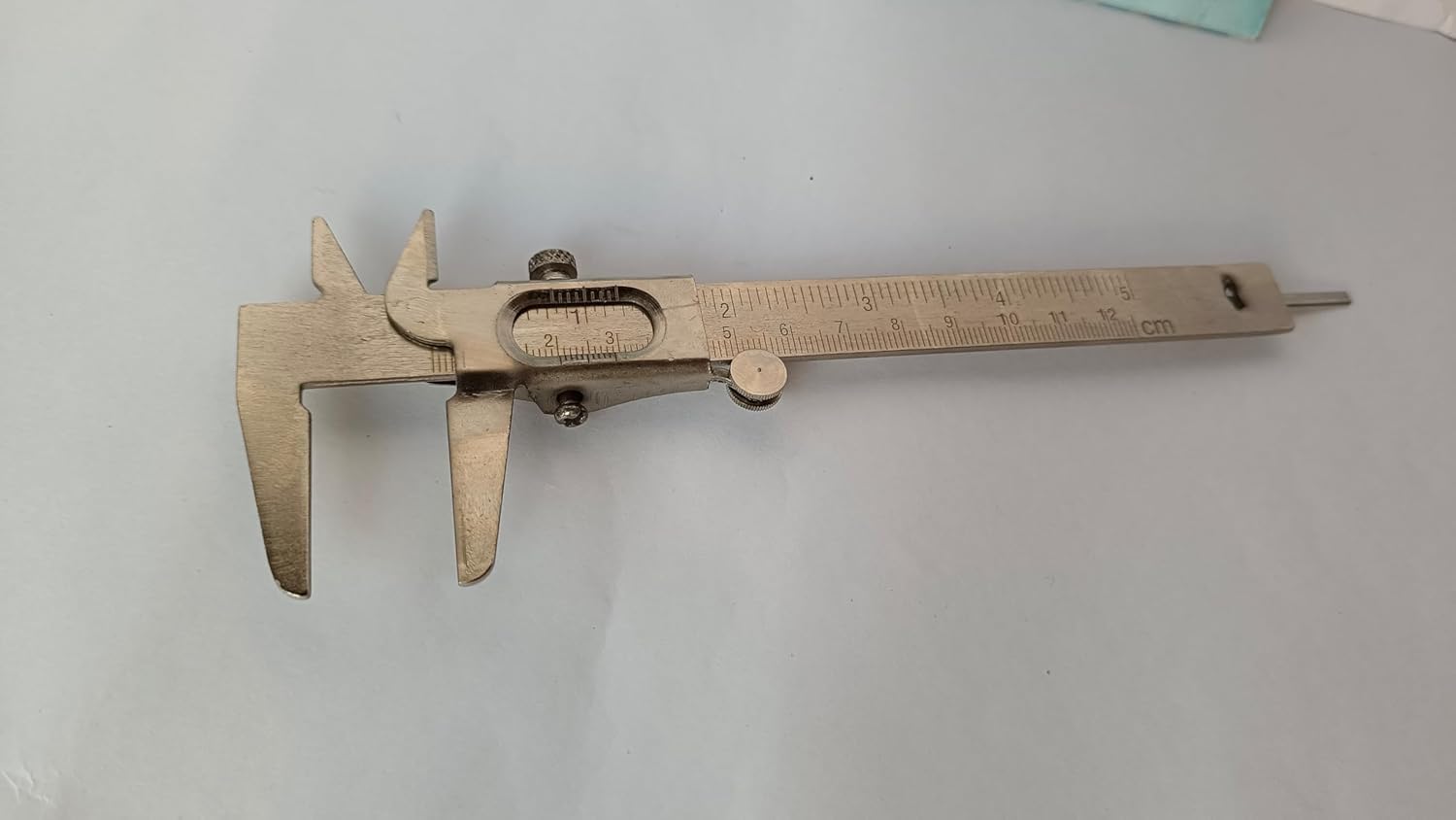 Vernier Caliper with Fine Wheel – Measurement Tool for Inside, Outside ...