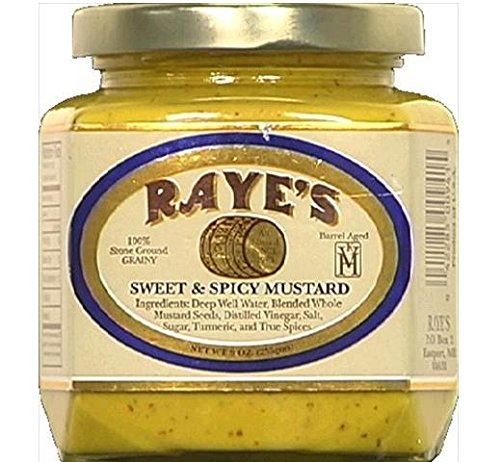 Amazon.com : RAYES MUSTARD SWT & SPICY, 9 OZ : Grocery & Gourmet Food