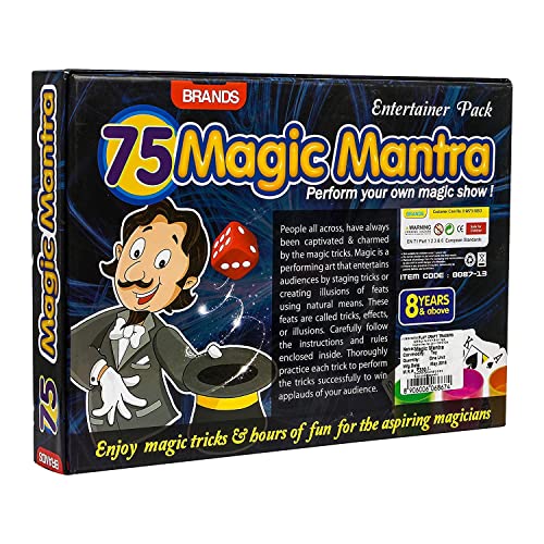 Buy TOYSNERY 75 Magic Mantra - Magic kit Trick Set for Kids Gift by ...