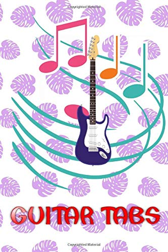 Guitar Tablature Manuscript Paper: Easy Acoustic Guitar Solo Tabs 100 ...