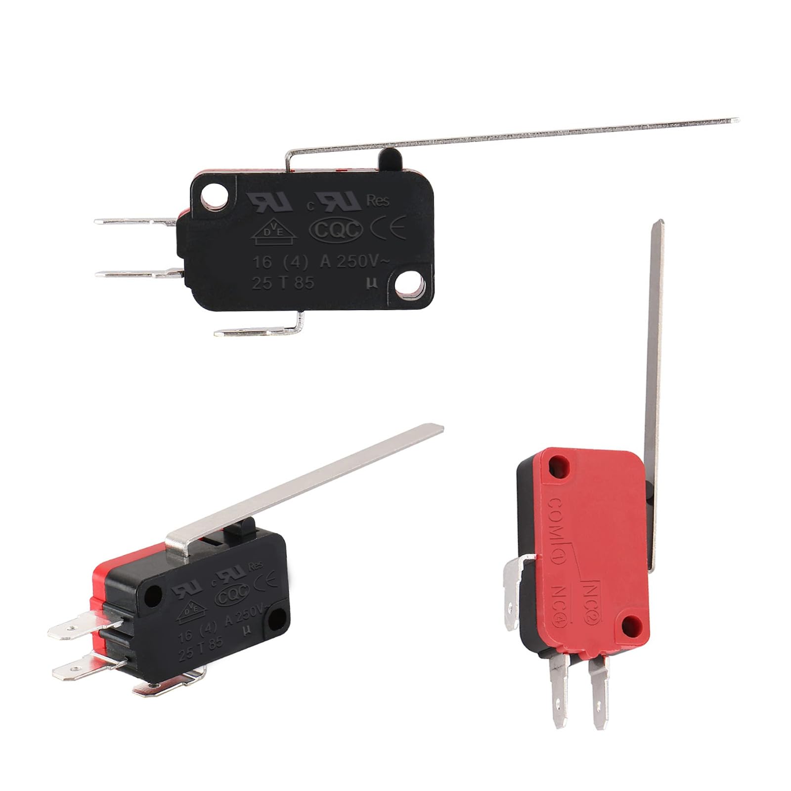 Snapklik.com : Micro Limit Switch Blade Momentary Long Straight Hinge ...