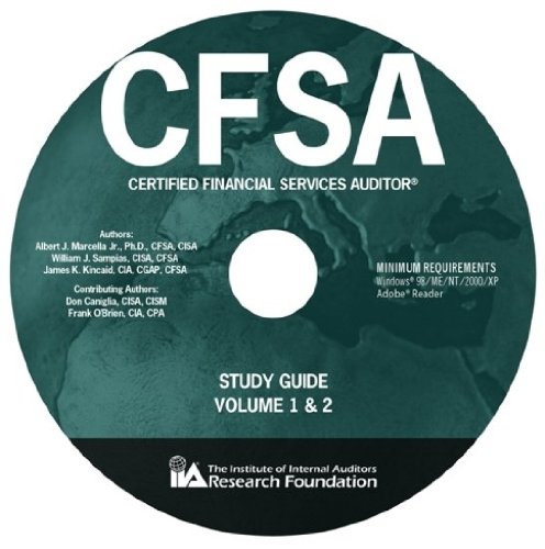 Amazon.in: Buy Certified Financial Services Auditor (CFSA®) Study Guide ...