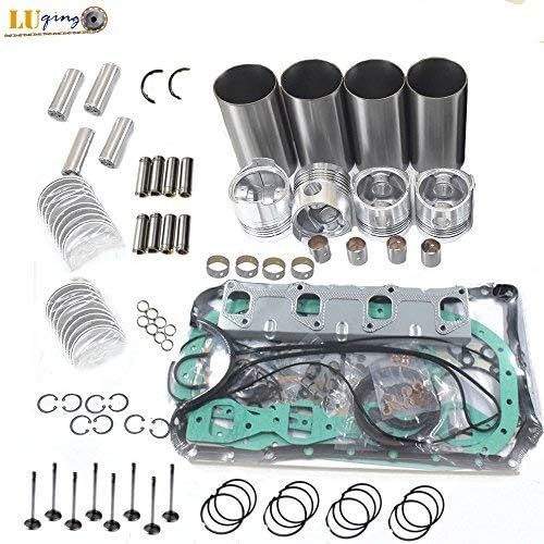 For Cummins 4B3.9 4T-390 Overhaul Rebuild Kit Set Fit CASE 580K BACKHOE ...