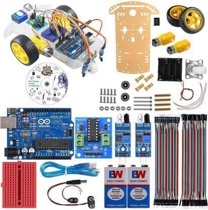 Nirman Labs Line Follower Robot Using L293D Motor Driver Module ...