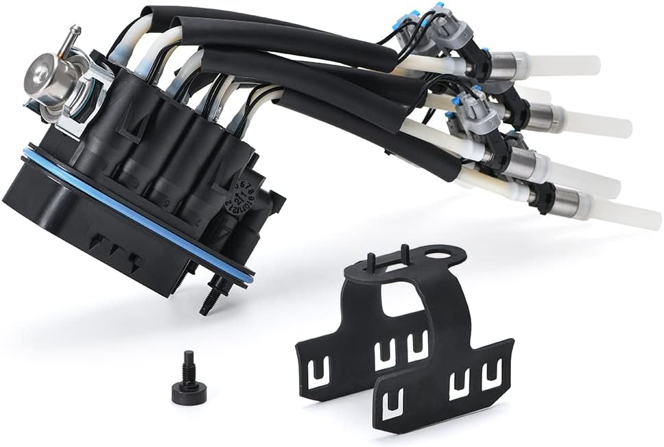 Amazon.com: PTNHZ Central Port Fuel Spider Injector FJ504 w/Bracket ...