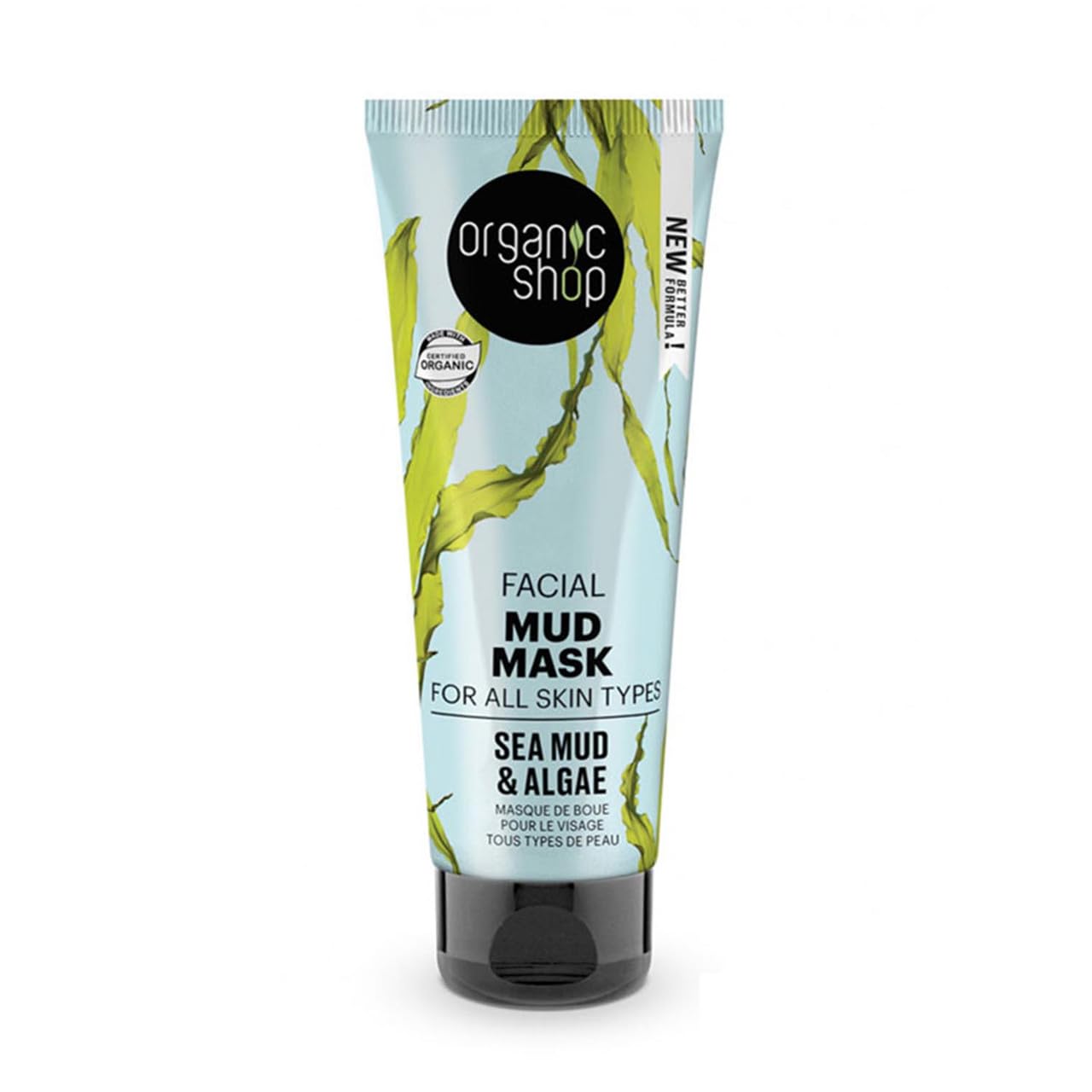Amazon.com : Organic Shop Facial Mud Mask Sea Depth 75 ml : Beauty ...